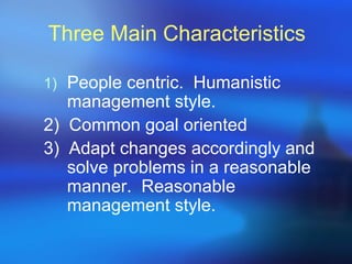 Chinese Style Of Management | PPT