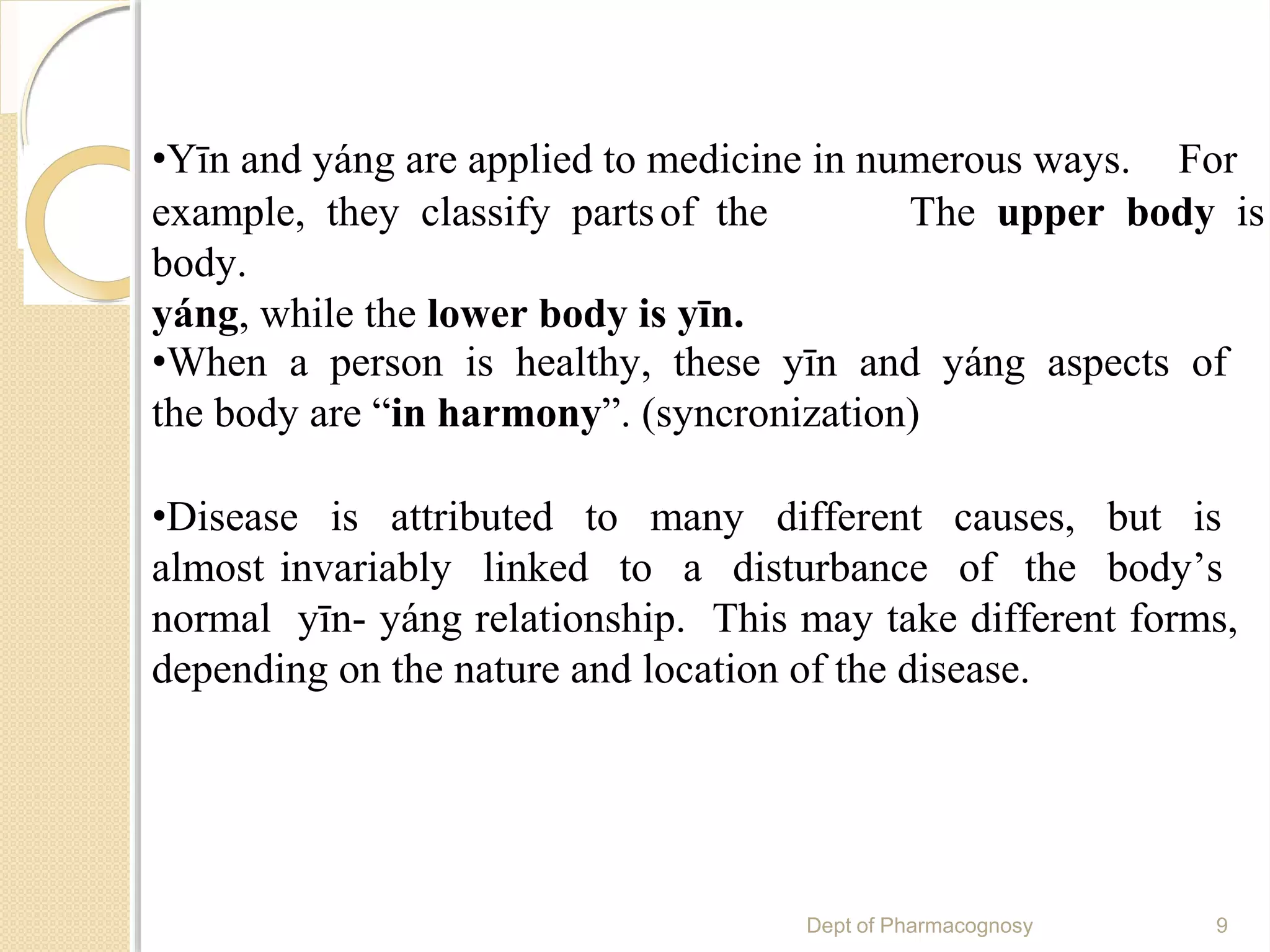 Chinese system of medicine by pooja | PPT
