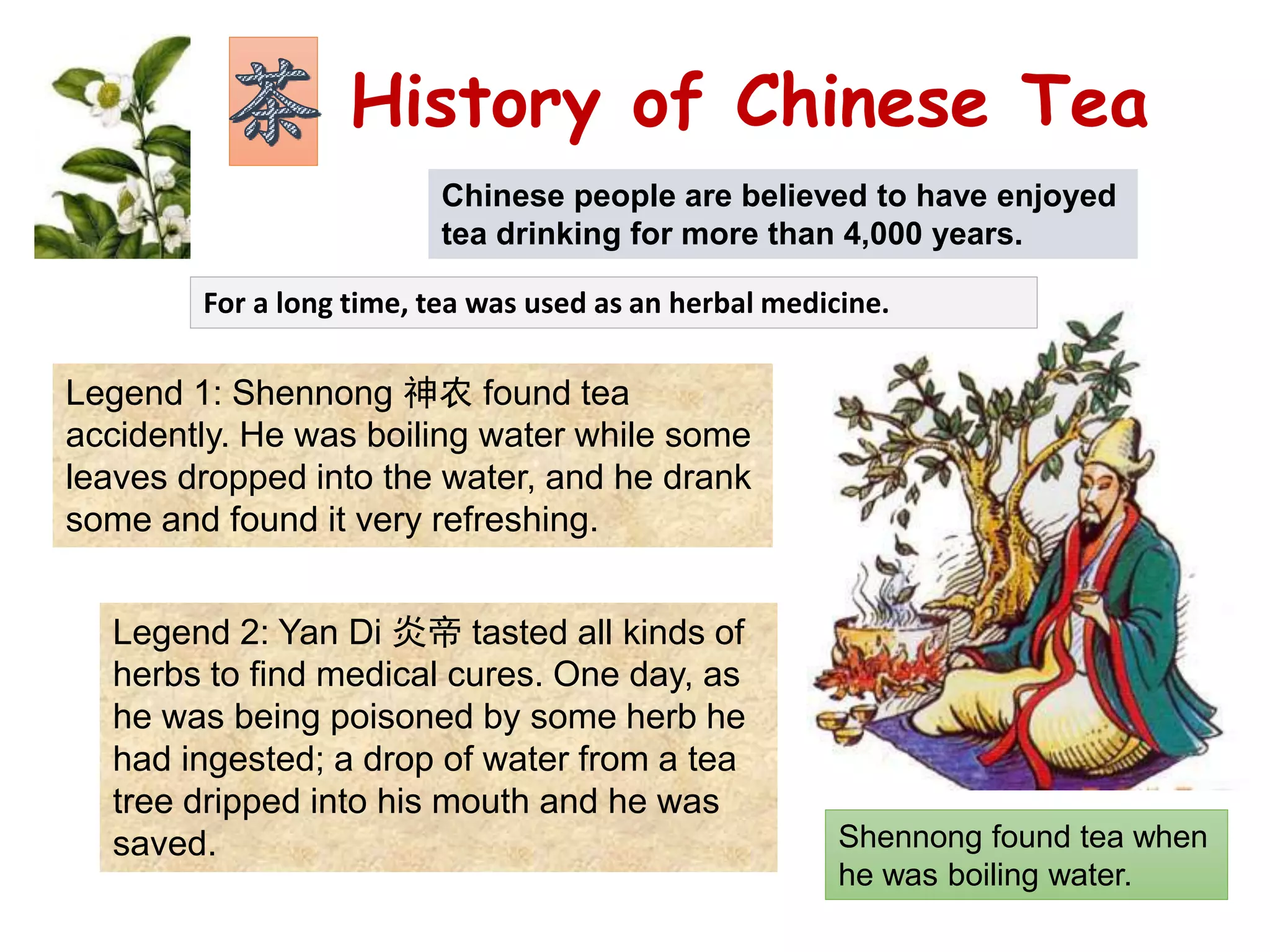 Chinese tea introduction | PPTX