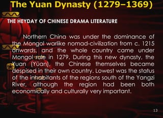 History of Chinese theater | PPTX