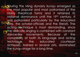 History of Chinese theater | PPTX