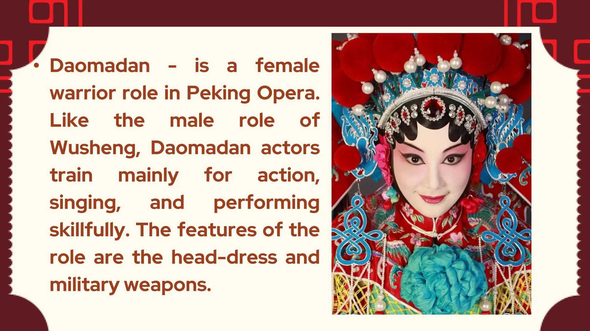 Chinese Theatre - Grade 8 MAPEH FOURTH QUARTER | PPTX