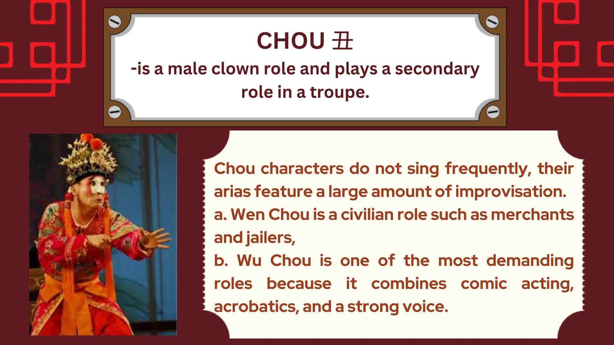 Chinese Theatre - Grade 8 MAPEH FOURTH QUARTER | PPTX