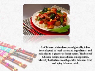 Chinese theme dinner at the resort | PPTX