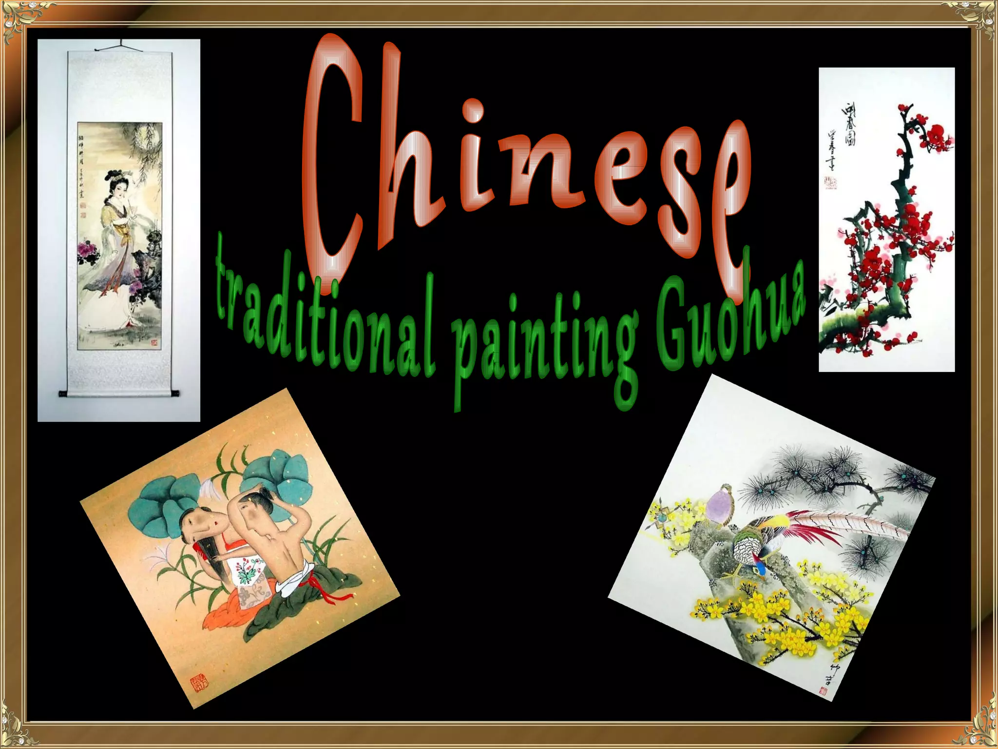 Chinese traditional painting Guohua | PPS