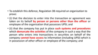Chinese Wall in the securities industries | PDF