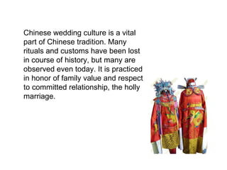 Chinese weidding | PPT