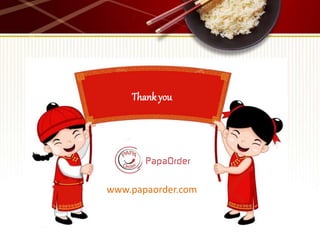 Do you love Chinese food? Here are some facts about Chinese food | PPTX