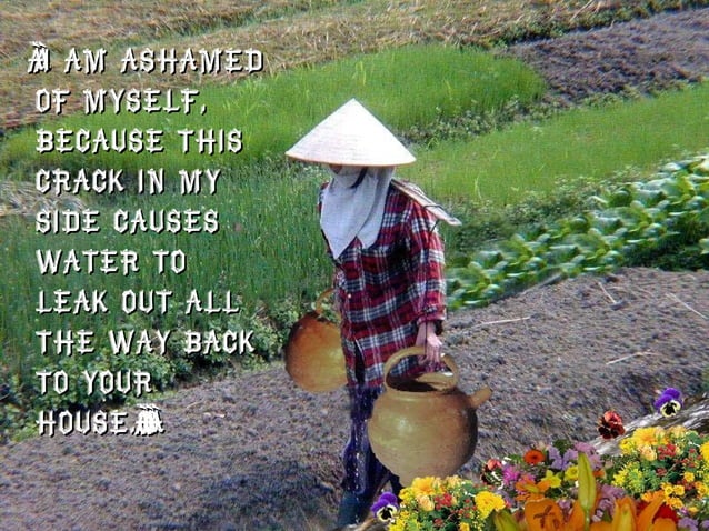 Chines wisdom broken pot | PPS