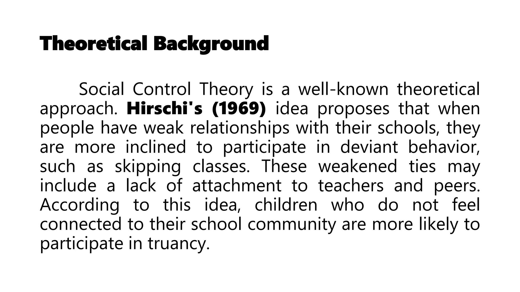 The Impact of Cutting Classes Towards the academic performance of Shs ...