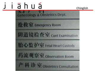 Chinglish | PPTX