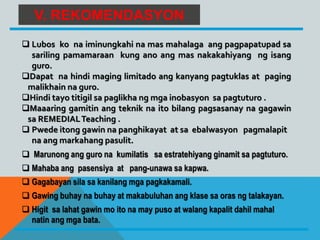 Pag-iibigan Teknik/ Best Practice in Filipino | PPTX