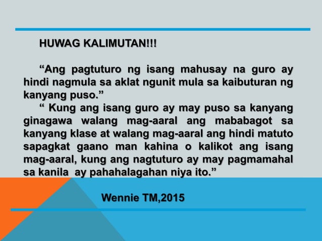 Pag-iibigan Teknik/ Best Practice in Filipino | PPTX