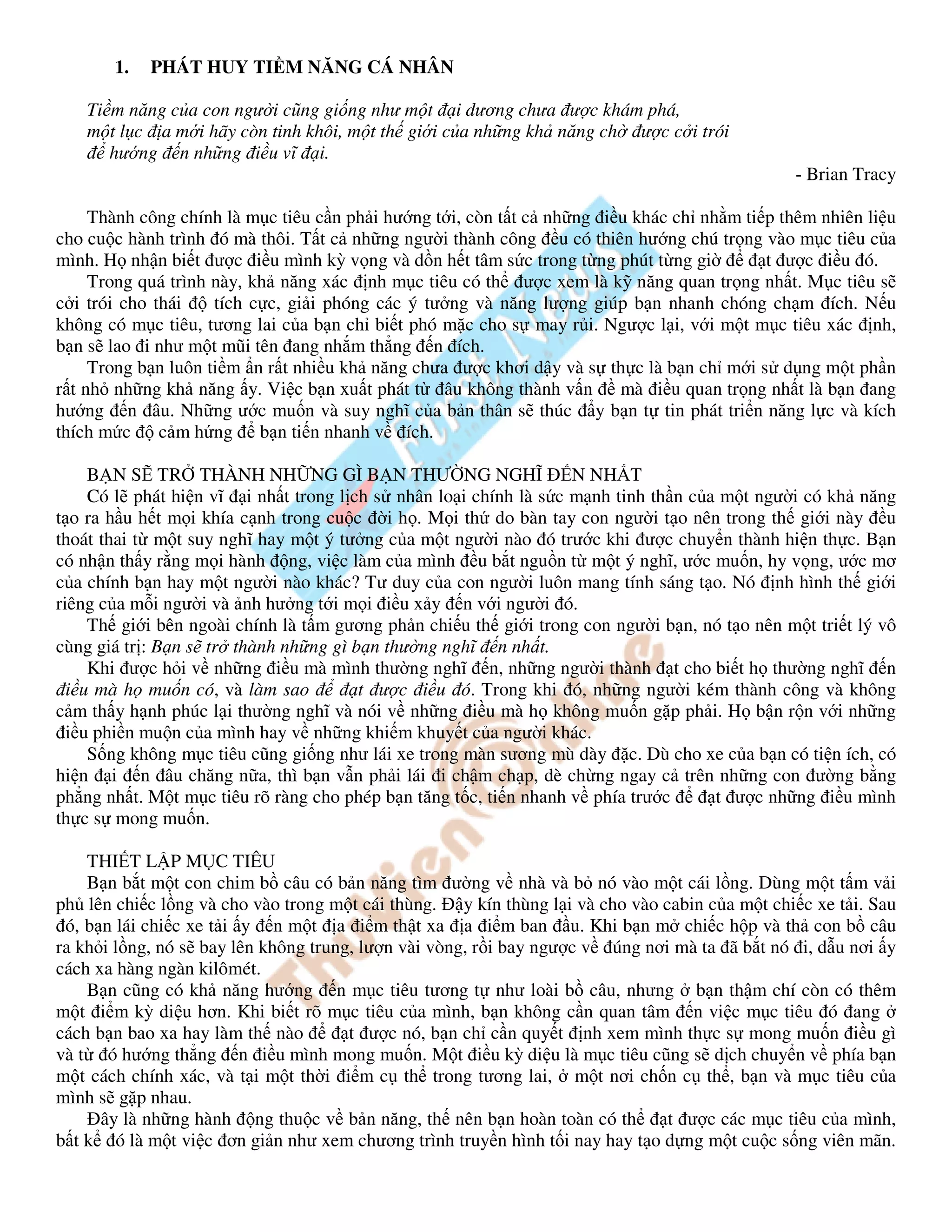 Chinh phuc-muc-tieu | PDF