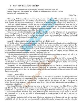 Chinh phục mục tiêu - Briantracy | PDF