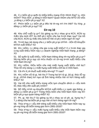 Chinh sach thuong mai quoc te cau hoi van dap bookbooming | PDF