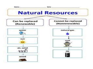 basic idea of natural resources | PPTX