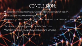 Computer Network | PPTX