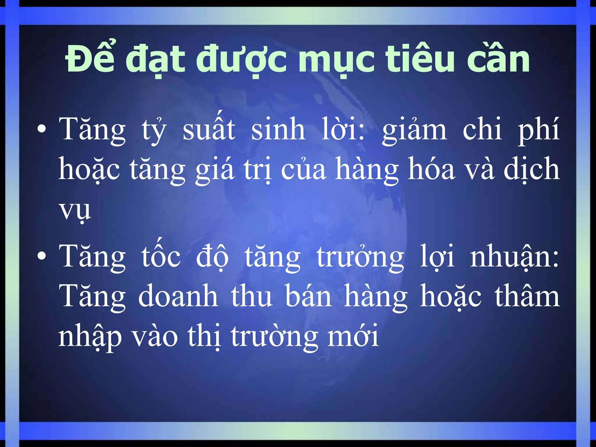 Chiến lược kinh doanh quốc tế | PPTX