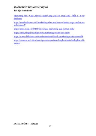 Chiến lược Marketing của TH True Milk.docx