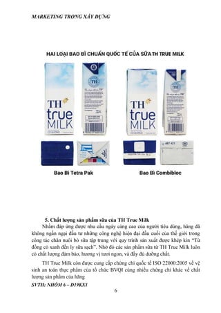 Chiến lược Marketing của TH True Milk.docx