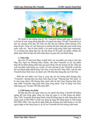 Chinlcmarketingmixcavinamilk | PDF