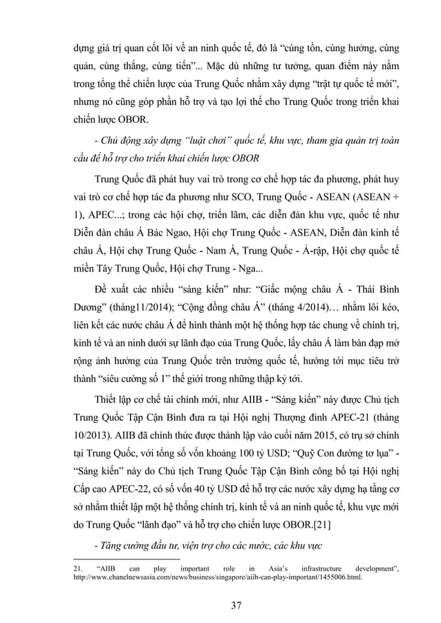 Chiến lược Một vành đai, một con đường của Trung Quốc và tác động với Việt Nam.pdf