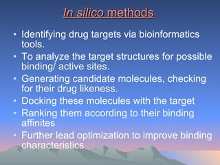 Protein Modeling And In-Silico Drug Designing Approach | PPT