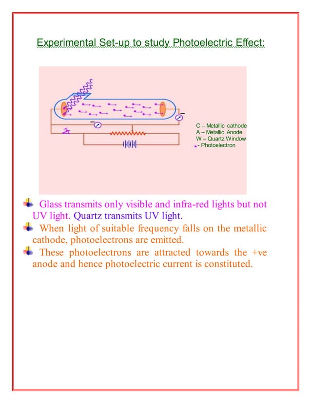 photoelectric effect made by-chinmay jagadev pattanayak | DOCX ...