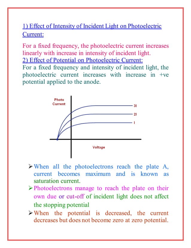 photoelectric effect made by-chinmay jagadev pattanayak | DOCX ...