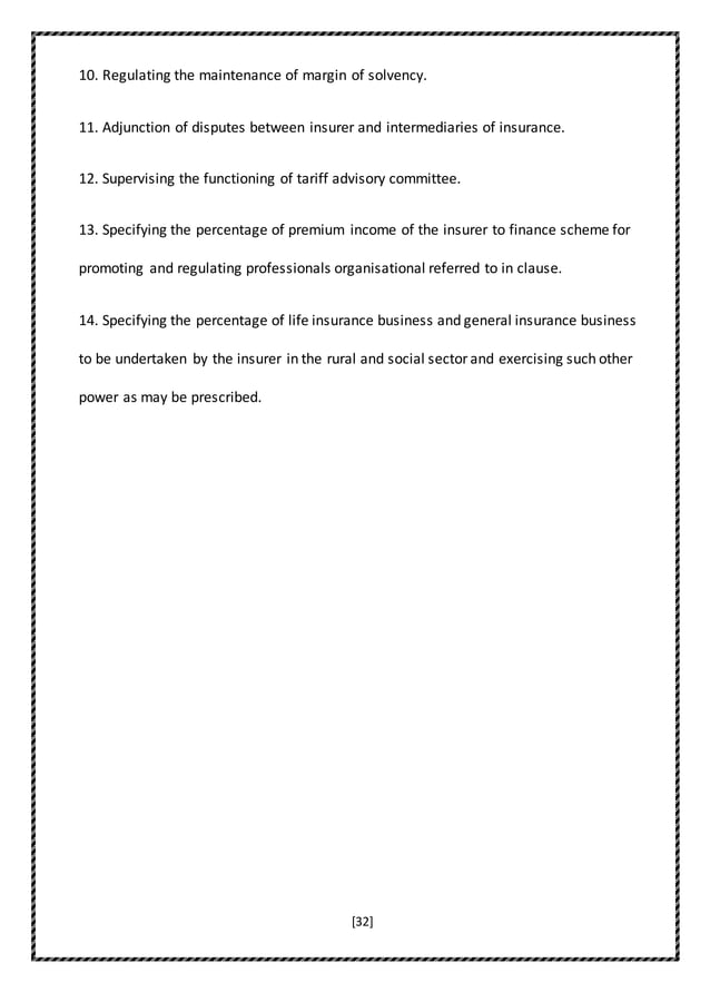 project report on customers perception towards insurance | DOCX | Life ...