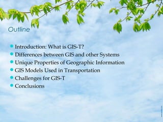 GIS-t | PPT