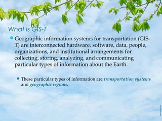 GIS-t | PPT