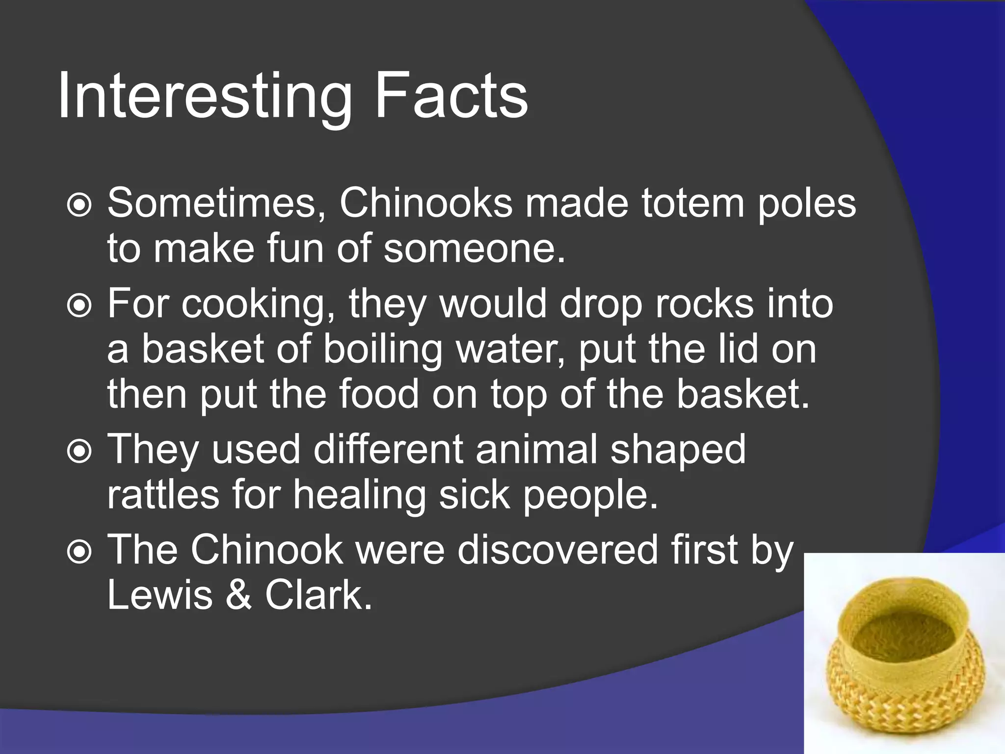 Chinook indians | PPTX | Women\'s Outerwear | Women\'s Clothing