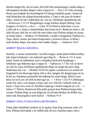 Chin paite help from above | PDF