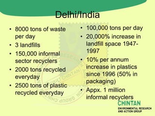 India - solid waste, disasters and informal recyclers - CHINTAN | PDF