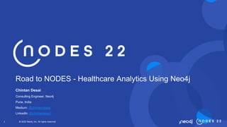 Road to NODES - Healthcare Analytics | PPTX
