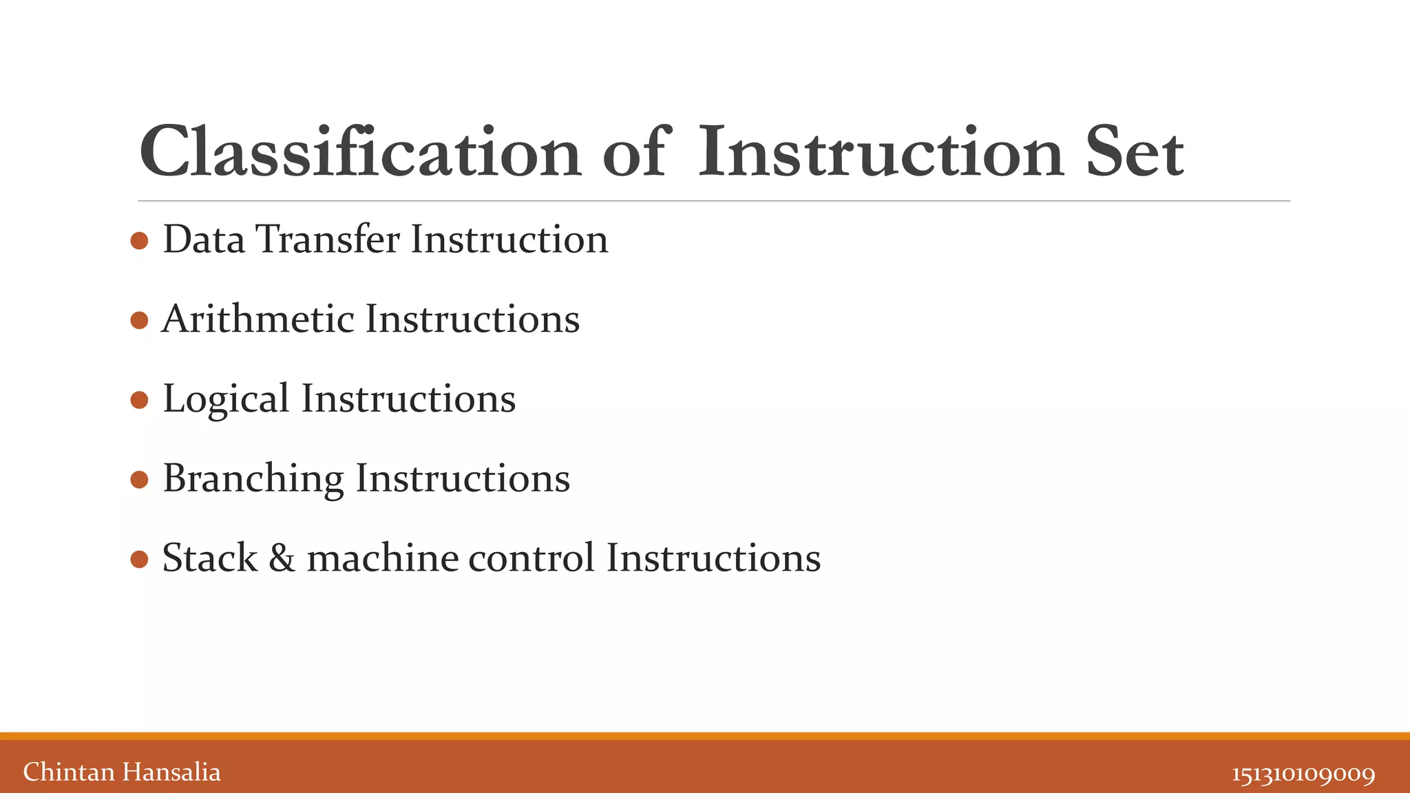 8085 instructions | POTX