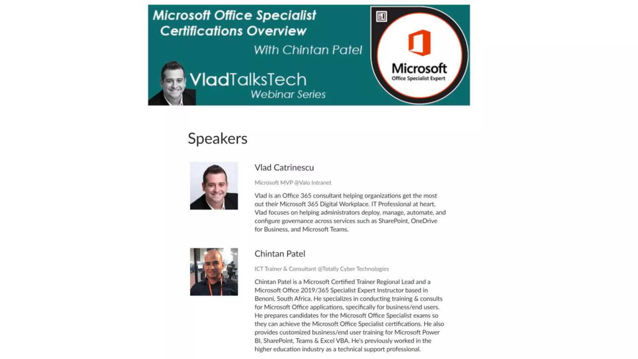 Microsoft Office Specialist Certifications Overview | PPTX