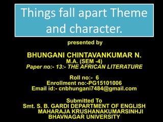 Things Fall Apart Characters
