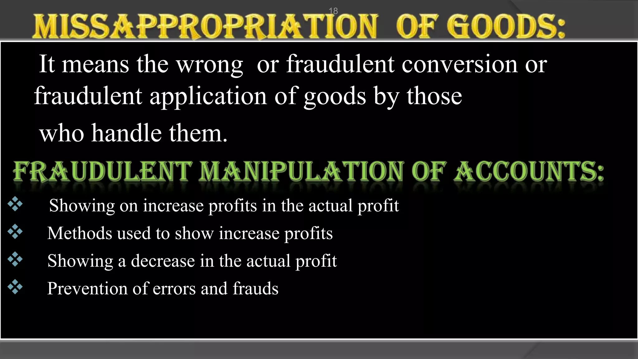 Objectives of auditing | PPTX