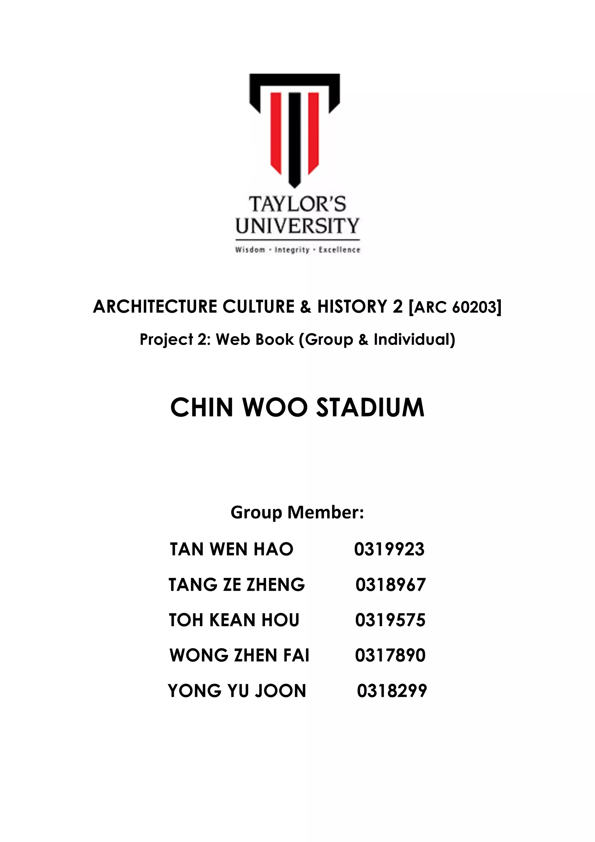 Chin Woo Stadium | PDF