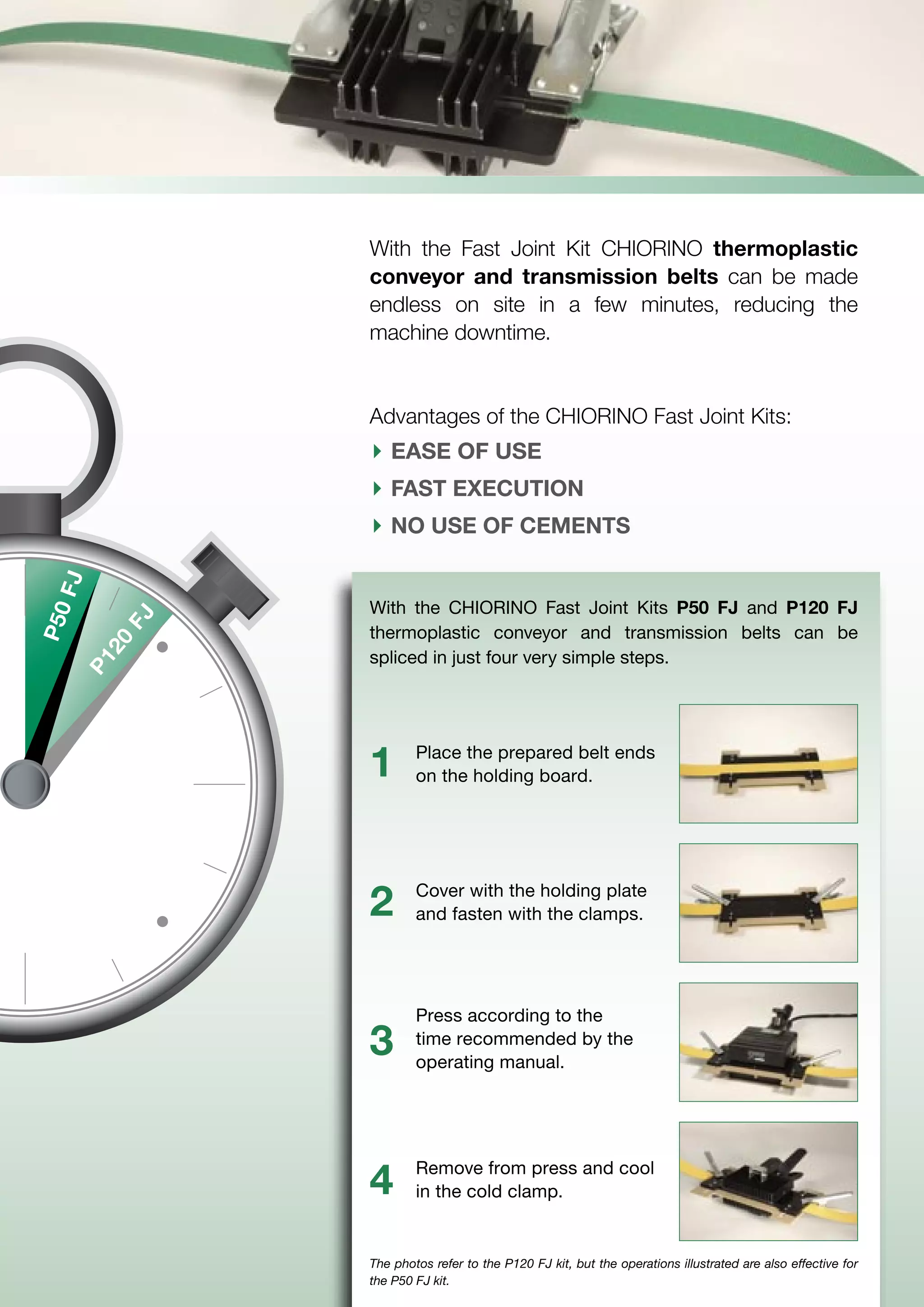 Chiorino Fast Joint Press Kits | PDF