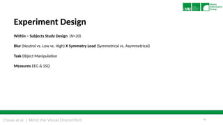 Mind the Visual Discomfort: Assessing Event-Related Potentials as ...