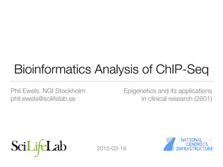 Analysis of ChIP-Seq Data | PDF