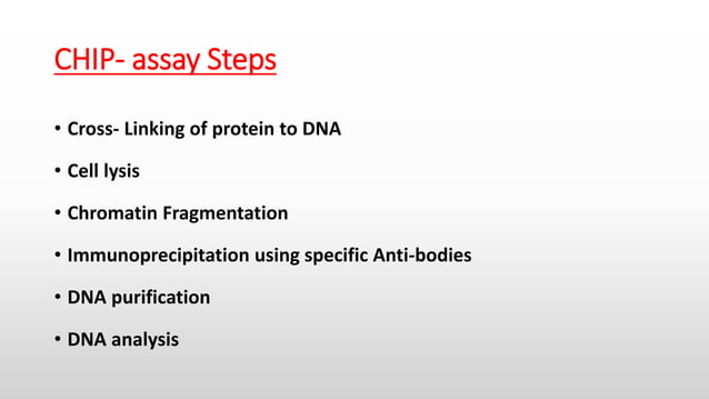 ChIP-Seq Immunoprecipitation.pptx | Biotech and Biomedical Industry | Industries