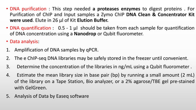 ChIP-Seq Immunoprecipitation.pptx | Biotech and Biomedical Industry | Industries