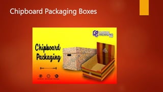 Chipboard Boxes | PPT