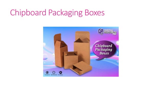 Chipboard Packaging/ Chipboard Packaging Boxes | PPTX | Green Solutions ...