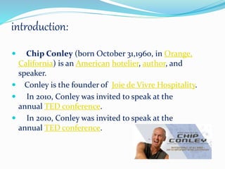 Chip conley | PPTX